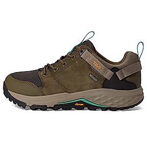 Teva Women's Grandview GTX Low Hiking Shoe, Olive/Brown, 9