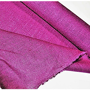 USA Fabric Store Burlap Jute Fabric Magenta Purple 56 inch Wide 11 Oz by The Yard Premium Upholstery