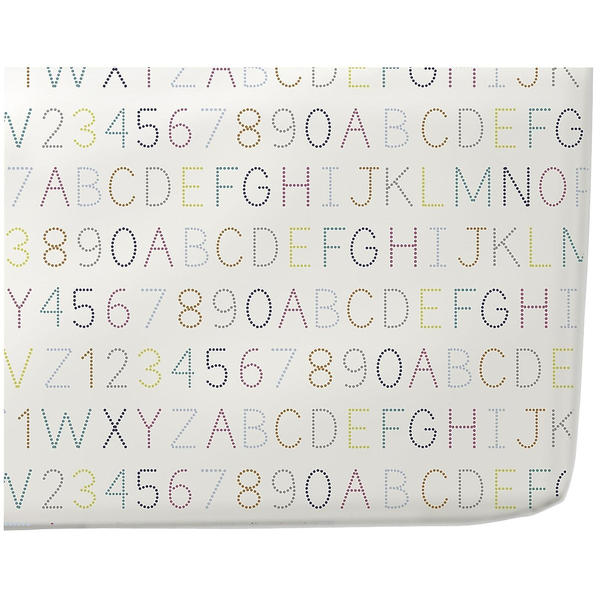 Pehr Crib Sheet, Alphabet