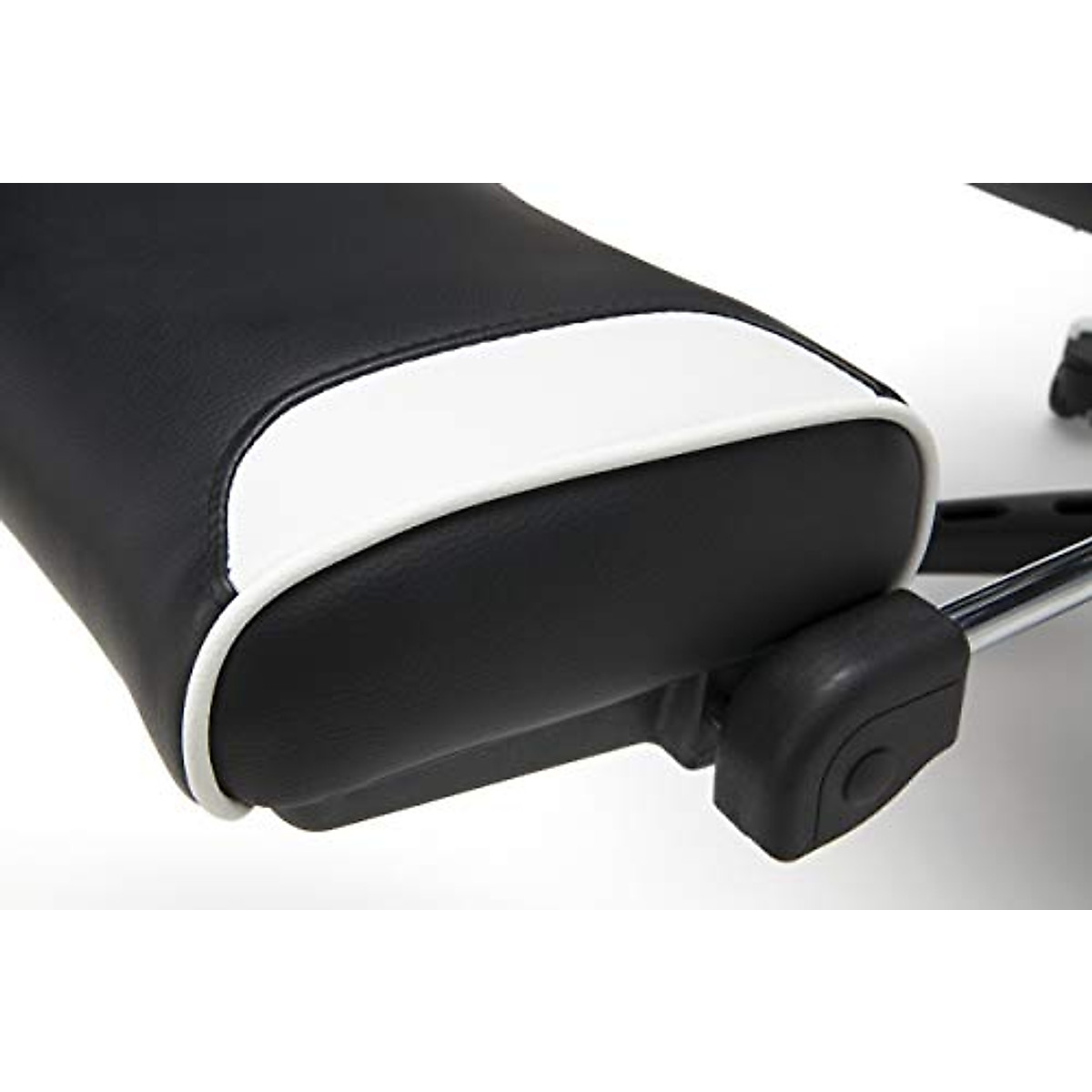 RESPAWN 110 Ergonomic Gaming Chair with Footrest Recliner - Racing Style High Back PC Computer Desk Office Chair - 360 Swivel, Adjustable Lumbar Support, Headrest Pillow, Padded Armrests - 2019 White