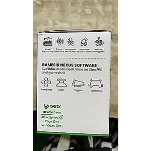 GameSir G7 SE Wired Controller for Xbox Series X|S, Xbox One & Windows 10/11, Plug and Play Gaming Gamepad with Hall Effect Joysticks/Hall Trigger, 3.5mm Audio Jack