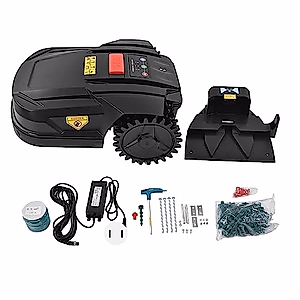 YOUTHINK Automatic Lawn Mower Auto Charging Rain Sensor Robotic Lawnmower 29.4V Rechargeable Battery 110 220V