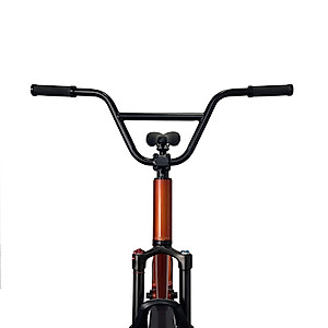 BMX Handlebars Bike Handlebar Steel Bicycle Handle Bars Bicycle Parts Universal Fits Bikes 22.2mm Bar End 9.4'' Rise 29.1'' Length Black