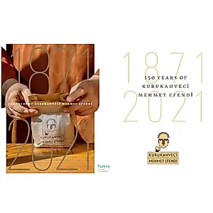 Kurukahveci Mehmet Efendi Turkish Coffee Ground Roasted Turkish Traditional Coffee Kurukahveci Mehmet Efendi Since 1871 (8.8 OZ / 250 Gr Can)