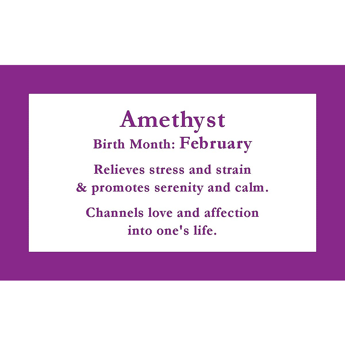 February Birthstone Jewelry - Kabbalah Spiritual Pandora Bracelet | Charm Bracelets For Women | Natural Gemstone Chain with Real Stone | | Birthday, Anniversary, Wedding, Birthstone Bracelet