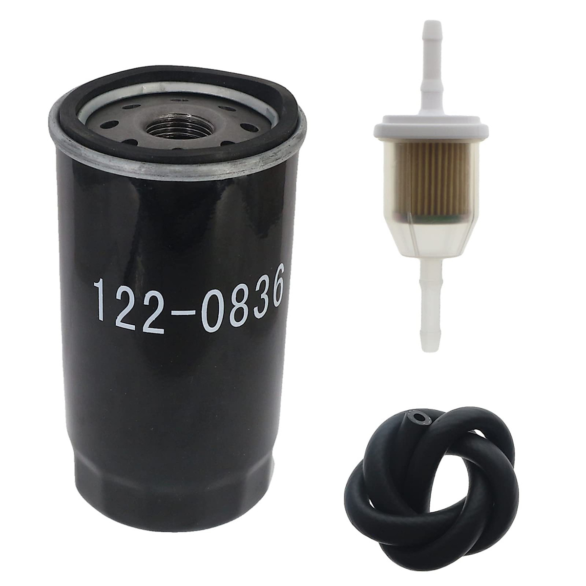 Chacarbtu 122-0836 Oil Filter Kit for Onan HGJAA HGJAB HGJAC 5500 5000 RV Generators