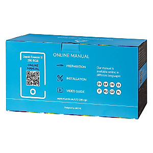 ARCTIC Liquid Freezer II 280 RGB - Multi-Compatible CPU AIO Water Cooler with RGB, efficient PWM-Controlled Pump, CPU Cooler, AIO Cooler, CPU Liquid Cooler - Black