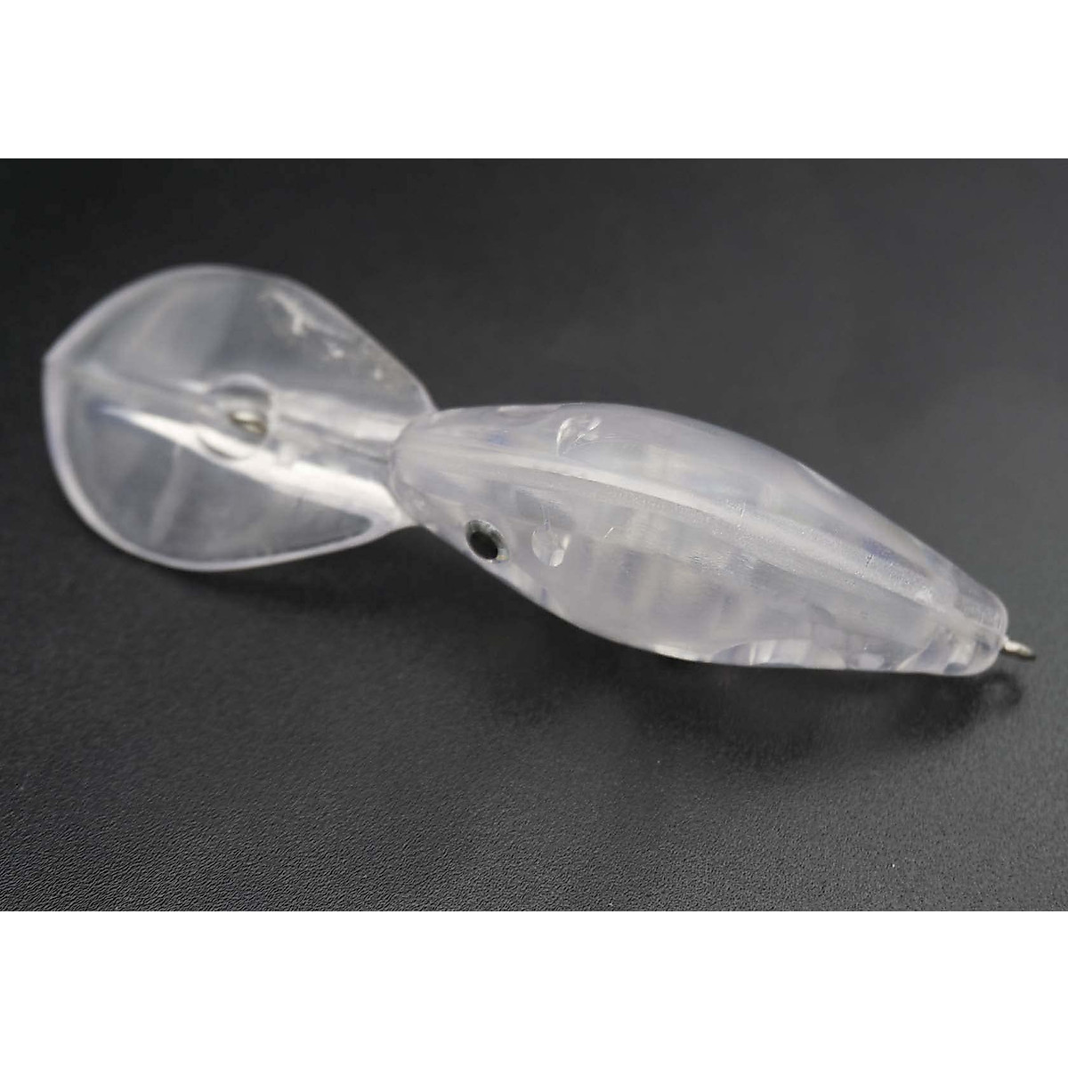 New 10PCS Unpainted Fishing Blanks Crankbait 9.7cm 11g topwater Artificial Bait Fishing Lures Blank Minnowbait Hard unpainted Artificial Bait Bodies DIY Fishing Tackle Spoons with Free Eye