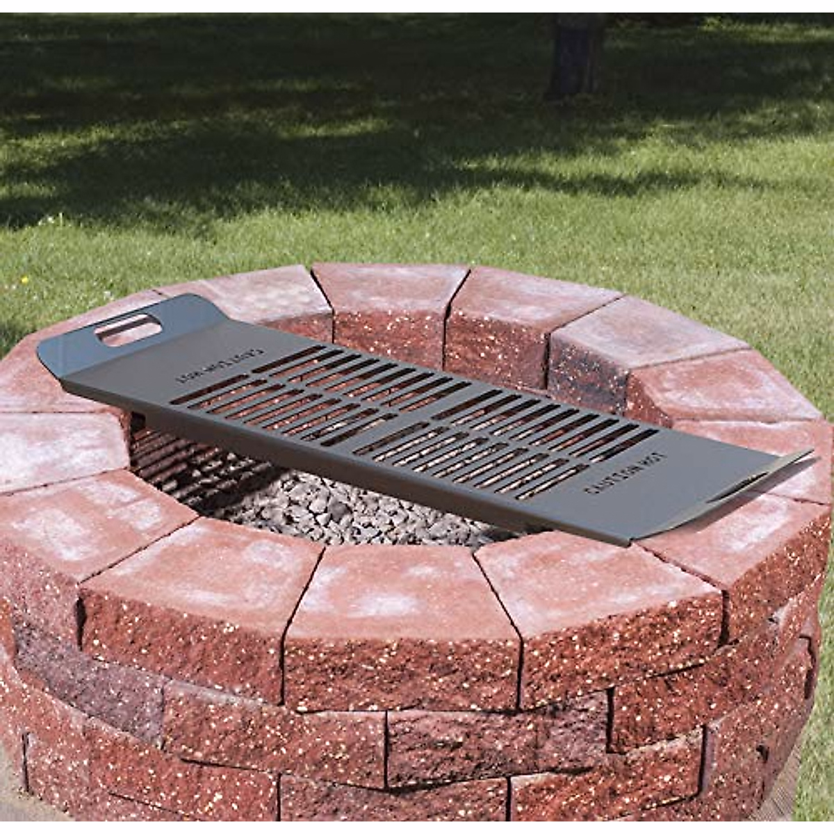 Pilot Rock Drop-in Cooking Grate for Round or Square Fire Pits DIG-U4 Park Grill - Made in The USA -