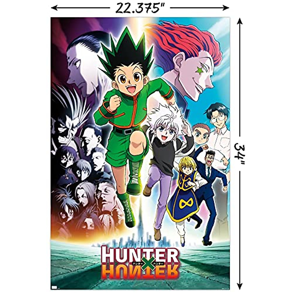 Trends International X Hunter-Running Key Art Wall Poster, 22.375" x 34", Unframed Version,Dormitory
