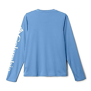 Columbia Youth Boys' PFG Terminal Tackle Long Sleeve Tee, Moisture Wicking Fabric, UV Sun Protection