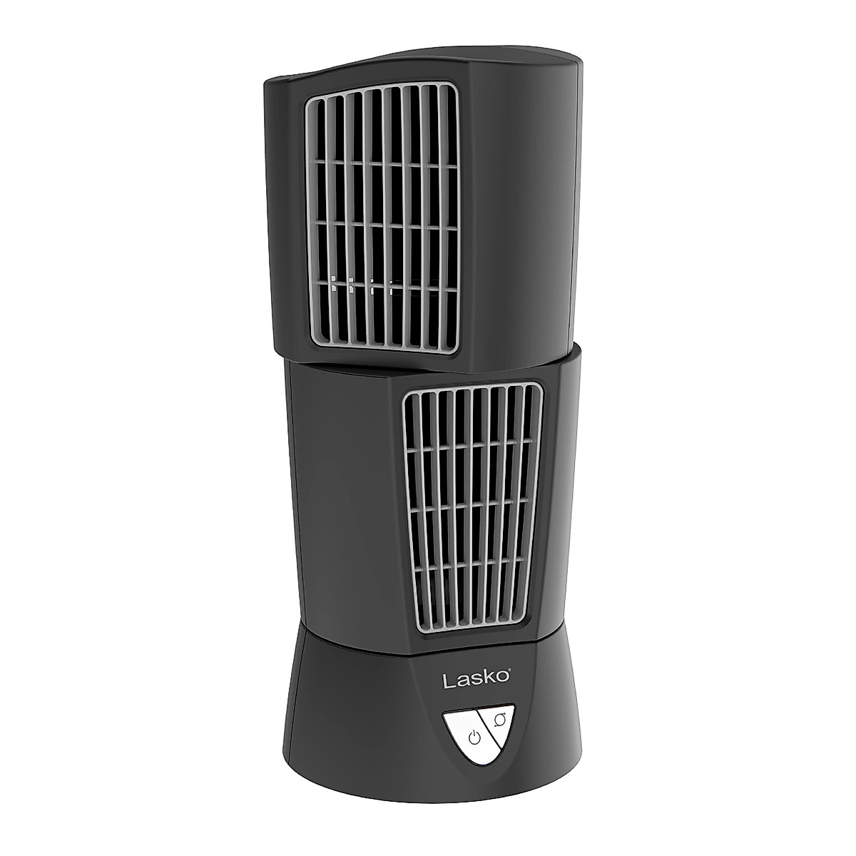 Lasko 4916 Platinum Desktop Wind Tower Oscillating Fan