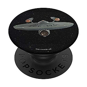 Star Trek U.S.S. Enterprise In Space Portrait PopSockets PopGrip: Swappable Grip for Phones & Tablets
