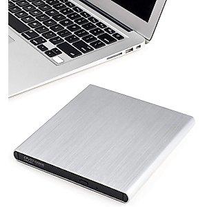 Archgon SEA TECH 1 Aluminum External USB DVD+Rw, RW Super Drive for Apple-MacBook Air, Pro, iMac, Mini
