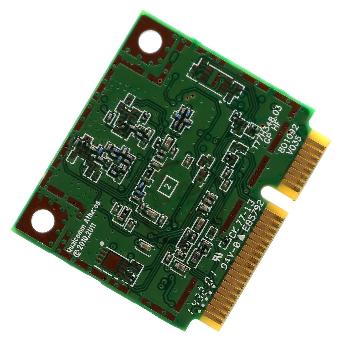 Deal4GO AR5B22 Half Mini PCie Card WiFi Combo Adapter Dual Band 5GHz 802.11n Wireless WLAN Card w/Bluetooth 4.0 for Qualcomm Atheros AR9462 IPC