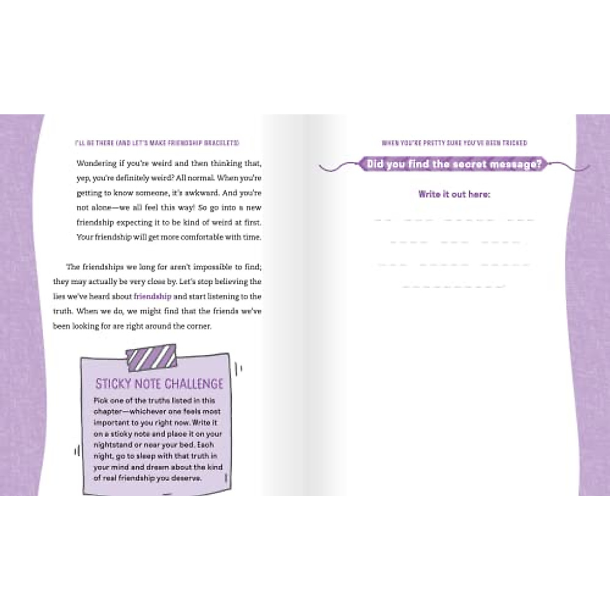 I'll Be There (And Let's Make Friendship Bracelets): A Girl's Guide to Making and Keeping Real-Life Friendships