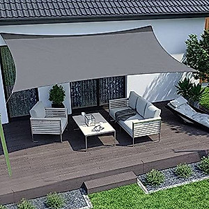 winemana 90% Shade Cloth, Dog Kennel Shade Cover, 20 x 20 FT Sturdy Durable Sunblock Shade Mesh Tarp with Grommets for Patio Plants Greenhouse Chicken Coop Porch