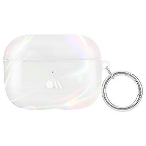 Case-Mate - AirPods Pro Case with Antimicrobial Protection - SOAP BUBBLE - Iridescent w/ Micropel, One Size