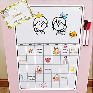 MORCART Sloth Magnets for Fridge, 4"x 6" Magnetic Photo Frame Set Refrigerator Kitchen School Cabinets Classroom Whiteboard Office Cubicle Board Decorative Magnets Gifts for Adults