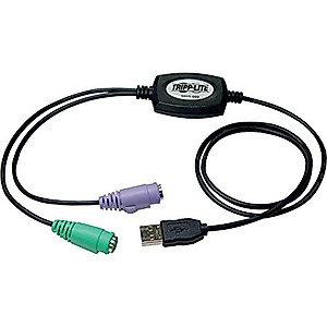 Tripp Lite USB to PS/2 Adapter - Keyboard and Mouse (B015-000)