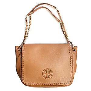 Tory Burch Marion Small Flap Shoulder Bag Bark