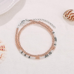 JoycuFF Morse Code Bracelets for Daughter Niece Inspirational Bracelets for Women Mom Encouragement Valentine's Day Mother's Day Birthday Graduation Gifts Meaningful You Make a Difference