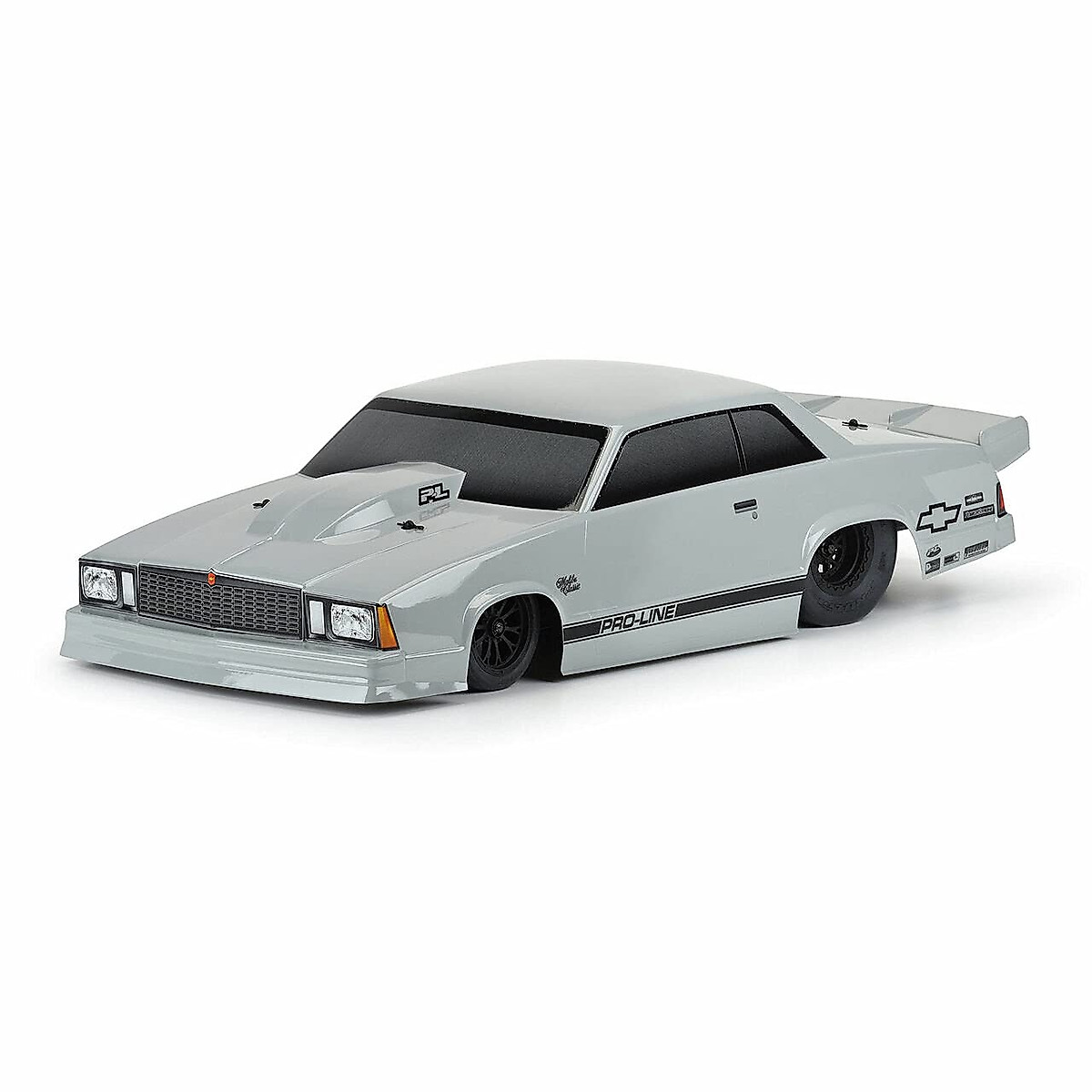 Pro-line Racing 1978 Chevy Malibu Tough-Color Gray Body PRO354914 Car/Truck Bodies Wings & Decals