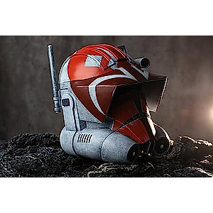 Evere SW Commander Vaughn Helmet - Cosplay Deluxe Halloween Collectible Helmet