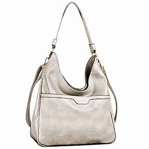 Hobo Handbags For Women Leather Purses and Handbags Large Crossbody Bags with Adjustable Shoulder Strap