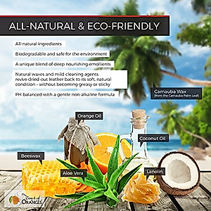 Howard Leather Cleaner and Leather Conditioner Kit. Car Leather Cleaner, Furniture, Couch, Shoe, Jackets, Leather Protector Spray Repair Polish