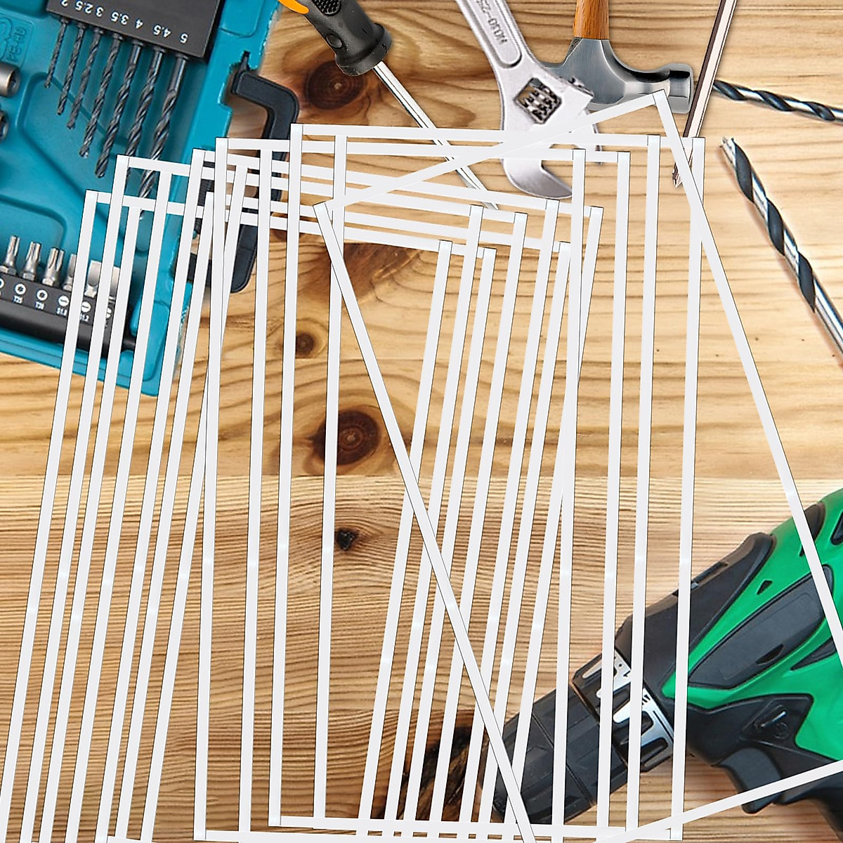 24 Pack Abrasive Blasting Cabinet Lens Cover - Clear Polyester Film Sandblast Cabinet Inner Len Protector Adhesive Standard Sand Blast Film for Abrasive Window Blasting Cabinet Replacement 23'' x 11''