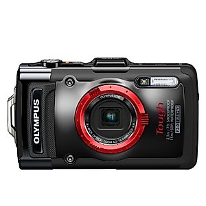 Olympus Stylus TOUGH TG-2 Digital Compact Camera - Black (12MP, 4x Wide Optical Zoom) 3 inch OLED - International Version (No Warranty)