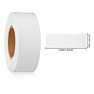 Removable Freezer Labels 1 x 3 Inch Food Storage Stickers Refrigerator Freezer Paper Labels(300 Pieces)