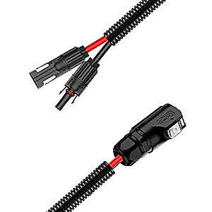 SolarEnz Solar Panel Cable for Solar Panel Suitcase 2 Pin Power Industrial Circular Connector for Solar Connector Solar Adapter Grand Design RV Solar Ports，Forrest River RV Solar Ports