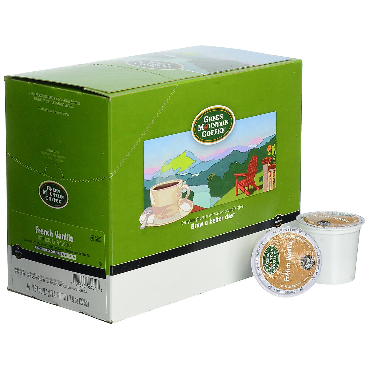 Green Mountain Coffee French Vanilla, K-Cup Portion Pack for Keurig K-Cup Brewers, 24-Count