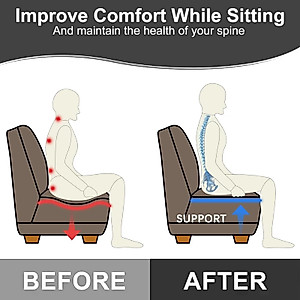 LEWORKUS Couch Supports for Sagging Cushions,Adjustable Waterproof -Non-Slipped & Sofa Cushion Support Board -44" x 19"