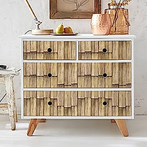 Wood Wallpaper Wood Plank Peel and Stick Wallpaper Shiplap Wood Contact Paper 17.7in x 118.1in Rustic Wood Self Adhesive Removable Wallpaper Vintage Faux Shiplap Wood Peel and Stick Wallpaper Cabinet