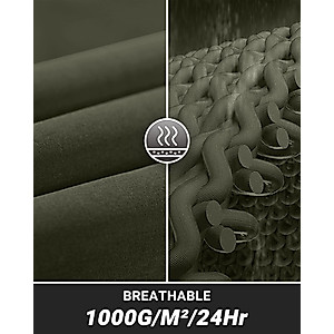 Outdoor Ventures Women's Lightweight Waterproof Fleece Lined Hooded Softshell Rain Jacket, Warm Windbreaker Long Coat