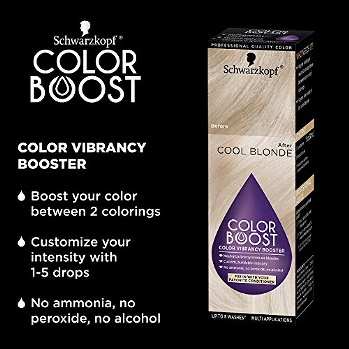 Schwarzkopf Color Boost Color Vibrancy Booster, Cool Blonde