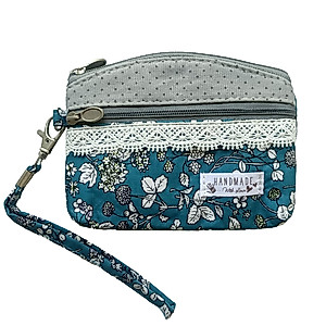 YHmyok Coin Purse for Women Cute Small Wallets Change Purse Coin Pouch (grey)