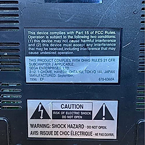 Sega Saturn System - Video Game Console