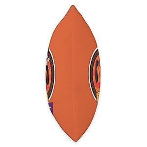 Miraculous Ladybug Orange Collection Rena Rouge Badge Throw Pillow, 18x18, Multicolor