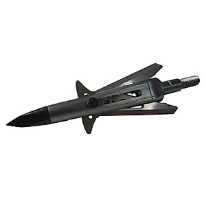 zzuus 3pcs/6pcs/12pcs Killzone Broadheads 2-Blade 100Gr Arrowheads Recurve Compound Bow Hunting and Target (Silver, 12pcs)