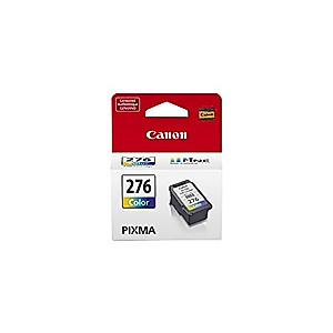 Canon PG-275/CL-276 Multi Pack, Compatible to PIXMA TS3520, TS3522 and TR4720 Printers & CL-276 Color Ink Cartridge, Compatible to PIXMA TS3520, TS3522 and TR4720 Printers