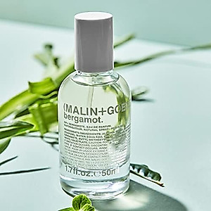 Malin + Goetz Bergamot Eau de Parfum, 1.7 Fl. Oz. – Men & Women's Perfume, Naturally Bright Fragrance, Scented Perfume, Earthy & Musk Scent, Vegan & Cruelty Free