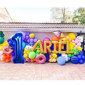 40 Inch Number 13 Balloon Blue Jumbo Giant Big Large Number 13 Foil Mylar Blue Balloons 31th Birthday Party Anniversary Decorations Supplies for Boys Girl Balloon Event Ocean Mermaid Theme Party