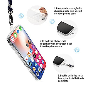 Shantime Oppo Reno 6 Pro+ 5G Case + Universal Mobile Phone Lanyards, Neck/Crossbody Soft Strap Silicone TPU Cover Bumper Shell for Oppo Reno 6 Pro Plus 5G (6.55”)