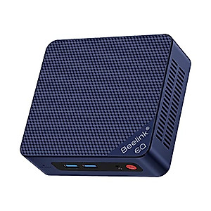 Beelink Mini PC Intel 12th EQ12 Triple Displays HDMI x2 +Typr-C, Dual 2.5Gbps Net-Ports Mini Computers, 16GB Sigle DDR5 RAM, PCIe x1 500GB M.2 2280 SSD, Wi-Fi6, BT5.2, OpenWrt