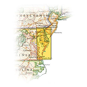 Delmarva Peninsula Map (National Geographic Trails Illustrated Map, 772)