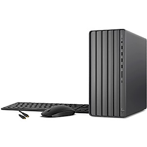 HP Envy Desktop, 12th Gen Intel Core i7-12700, Intel UHD Graphics 770,64GB DDR4 RAM, 2TB SSD + 4TB HDD,Wi-Fi 6, Windows 11 Pro,Wireless Keyboard and Mouse Combo